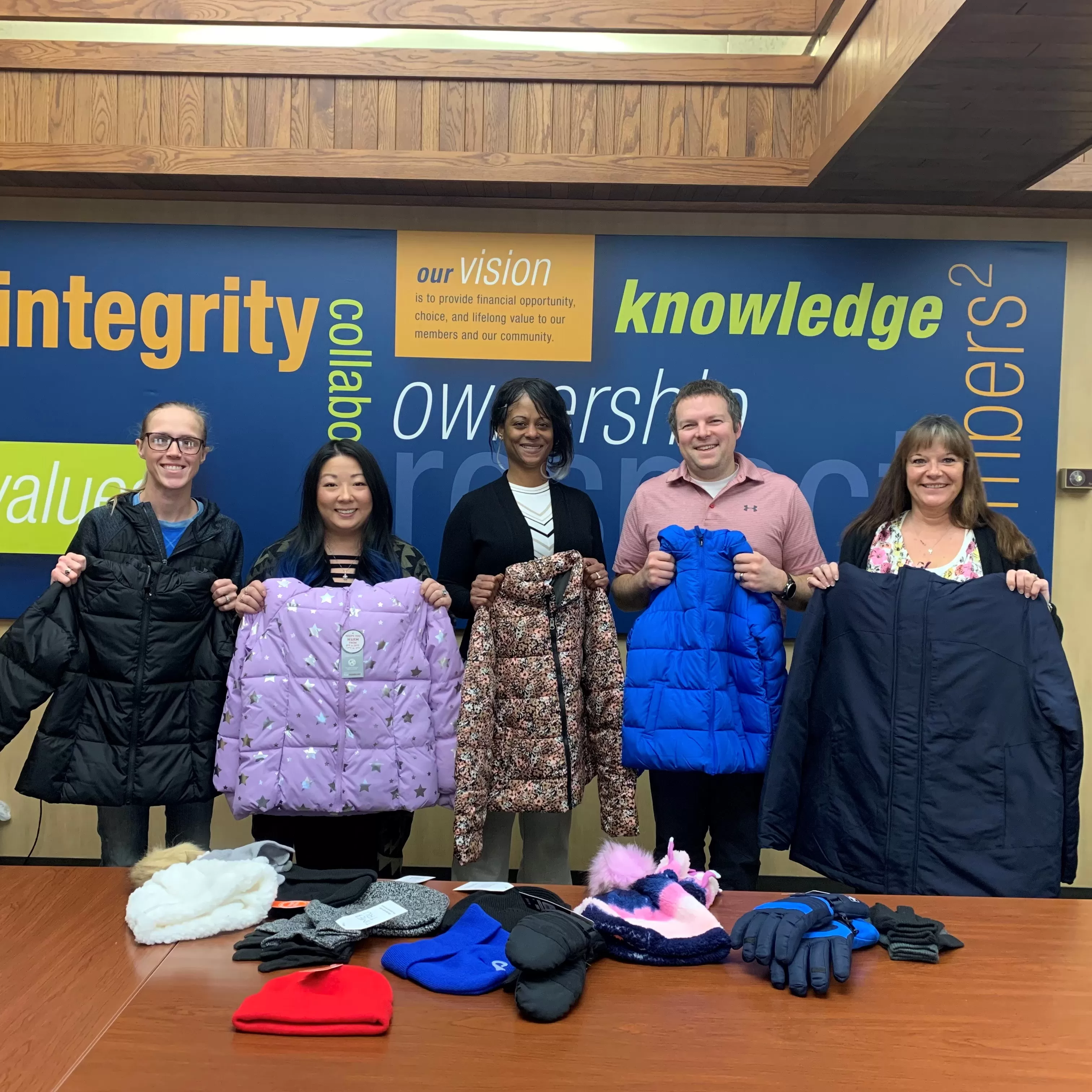 KCCU Coat Drive has Local Impact - KCCU